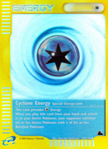 Check the actual price of your Cyclone Energy 143/144 Pokemon card
